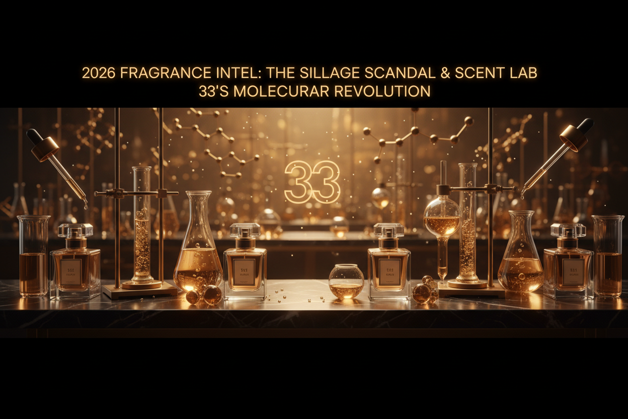 2026 Fragrance Intel: The Sillage Scandal & Scent Lab 33’s Molecular R ...