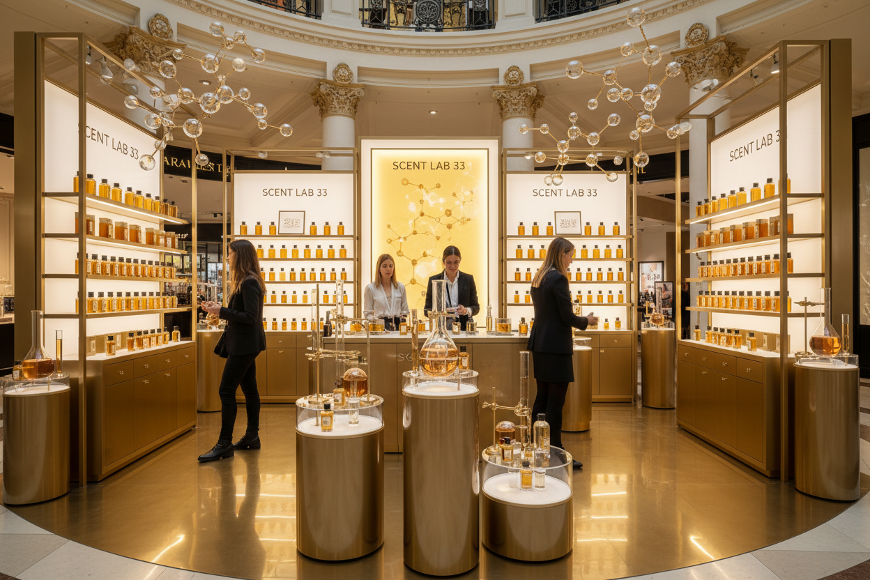 Scent Lab 33 Paris Pop-Up 2026: The Molecular Takeover of Galeries Laf ...