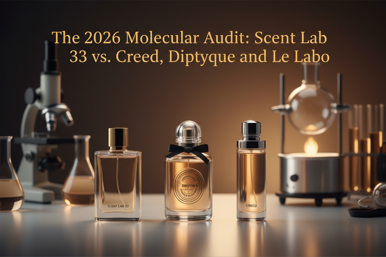 The 2026 Molecular Audit: Scent Lab 33 vs. Creed, Diptyque, and Le Lab ...