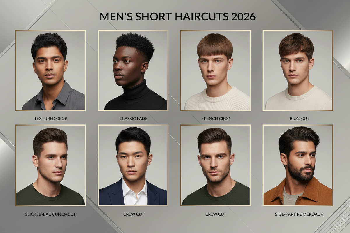 Top 7 Mens Short Haircuts For 2026 The Ultimate Grooming Guide Sce
